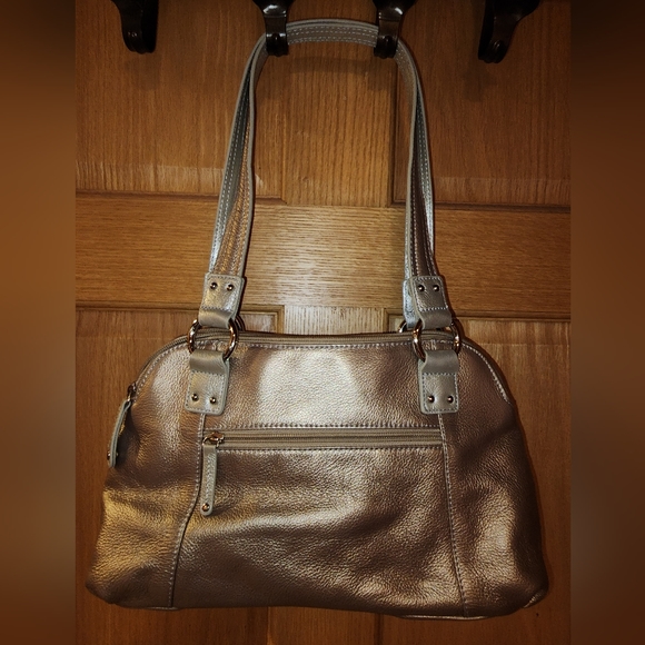 Tignanello | Bags | Tignanello Purse Gold Leather | Poshmark